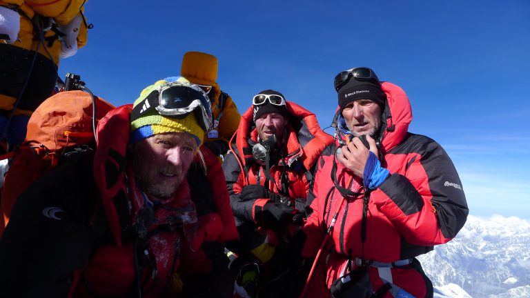 First lightless ascent of Mt. Everest via its north/northeast ridge and ...